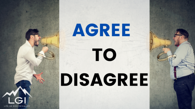 Agree to Disagree - Crosslife Counseling